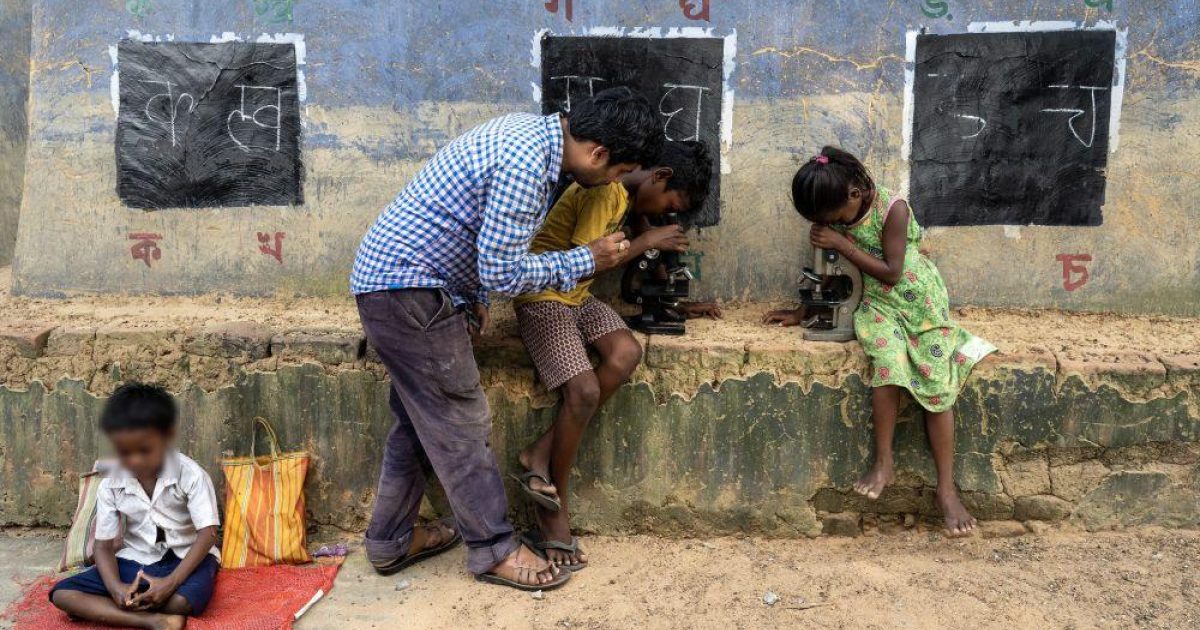 ‘Teacher of the street’ breaking the cycle of illiteracy in rural…