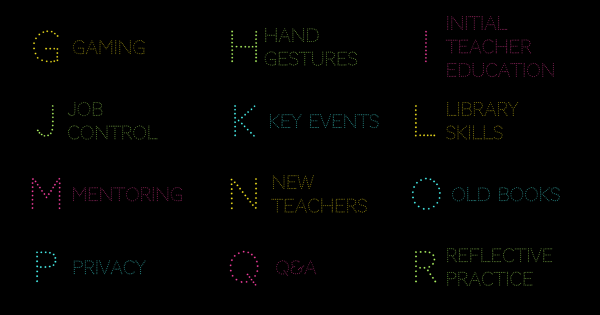 My 11th Teacher alphabet