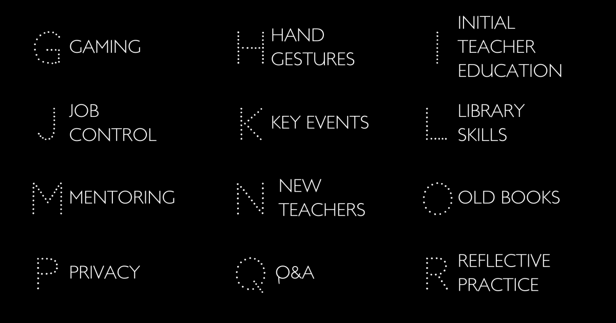 My 11th Teacher alphabet