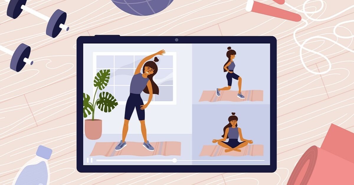 Using digital platforms to maintain fitness