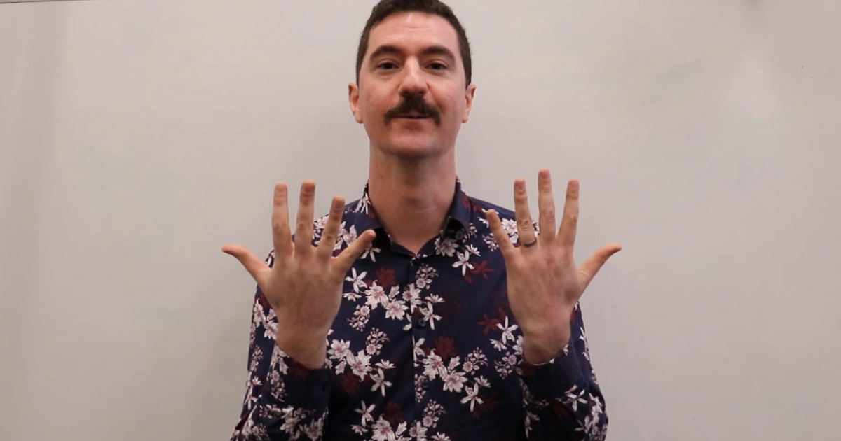 Video: Physical memory techniques – using hand gestures to memorise…