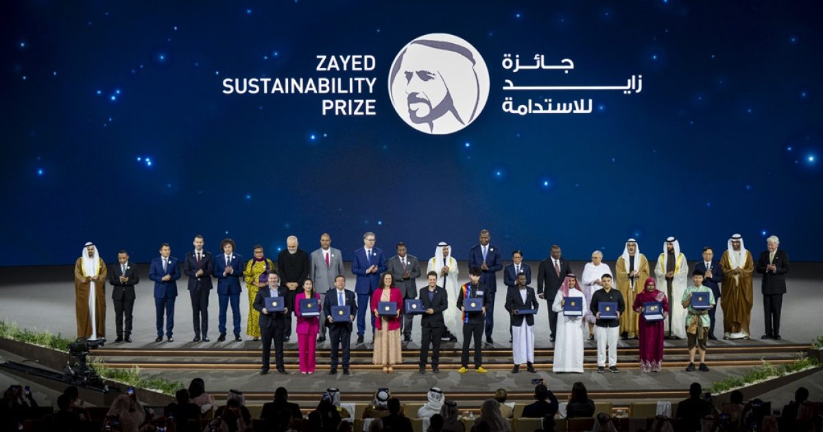 Zayed Sustainability Prize 2026: Recognising inspiring student…
